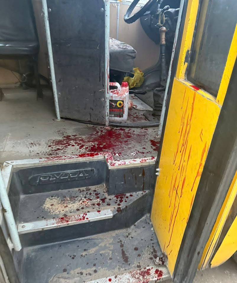 Russian drone hits passenger bus: people injured | Censor.NET