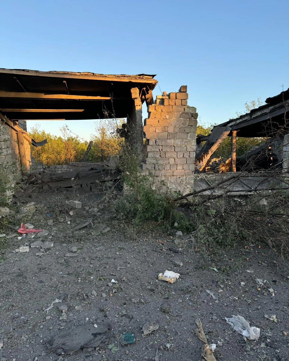 The Russians are bombing Selidove | Censor.NET