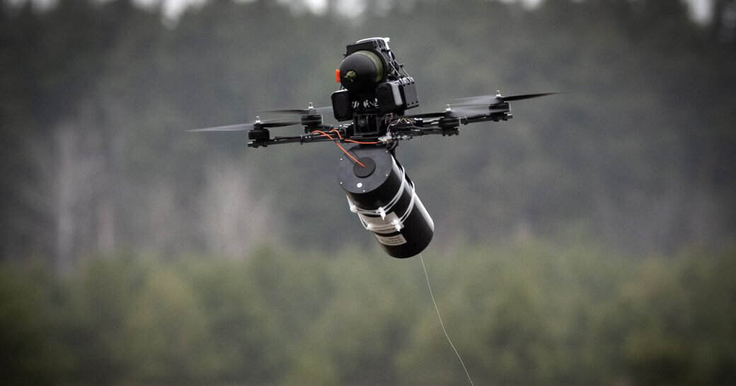 A Russian drone attacked a man in Kherson | Censor.NET