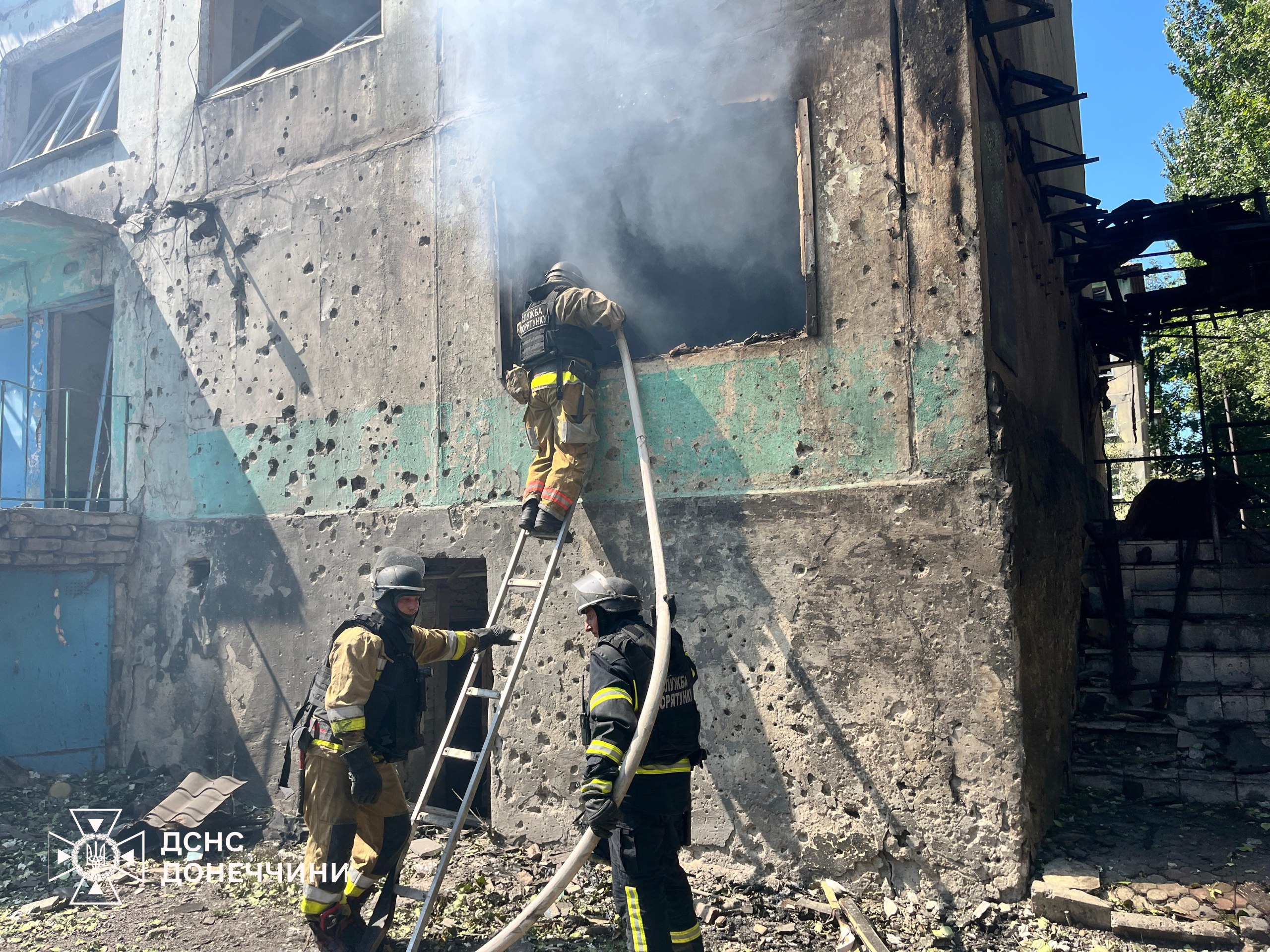 Russia shelled Bilozerske on 11 August. There are wounded. | Censor.NET