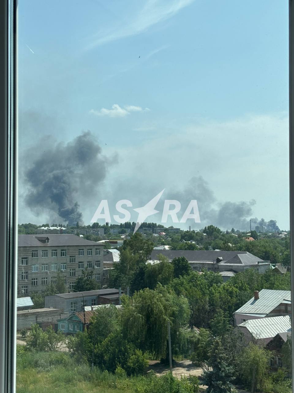 A loud explosion was heard in Engels, Russia, on 11 June: details ...