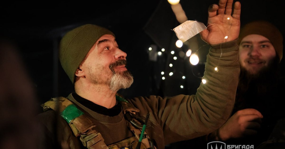 Christmas Eve on the front line: soldiers from the Rubizh brigade ...