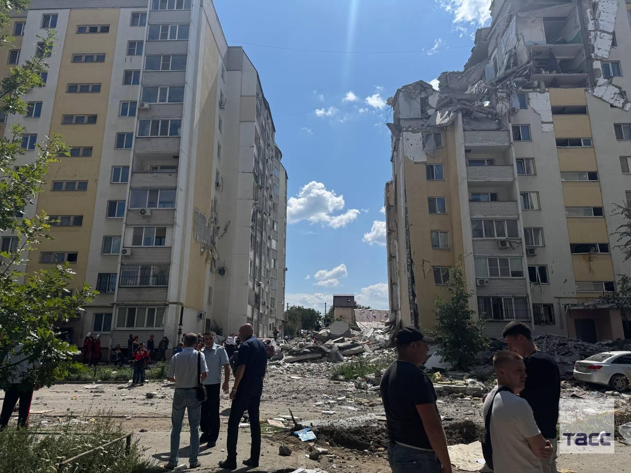 Gas explosion in a building in Saratov, Russia | Censor.NET
