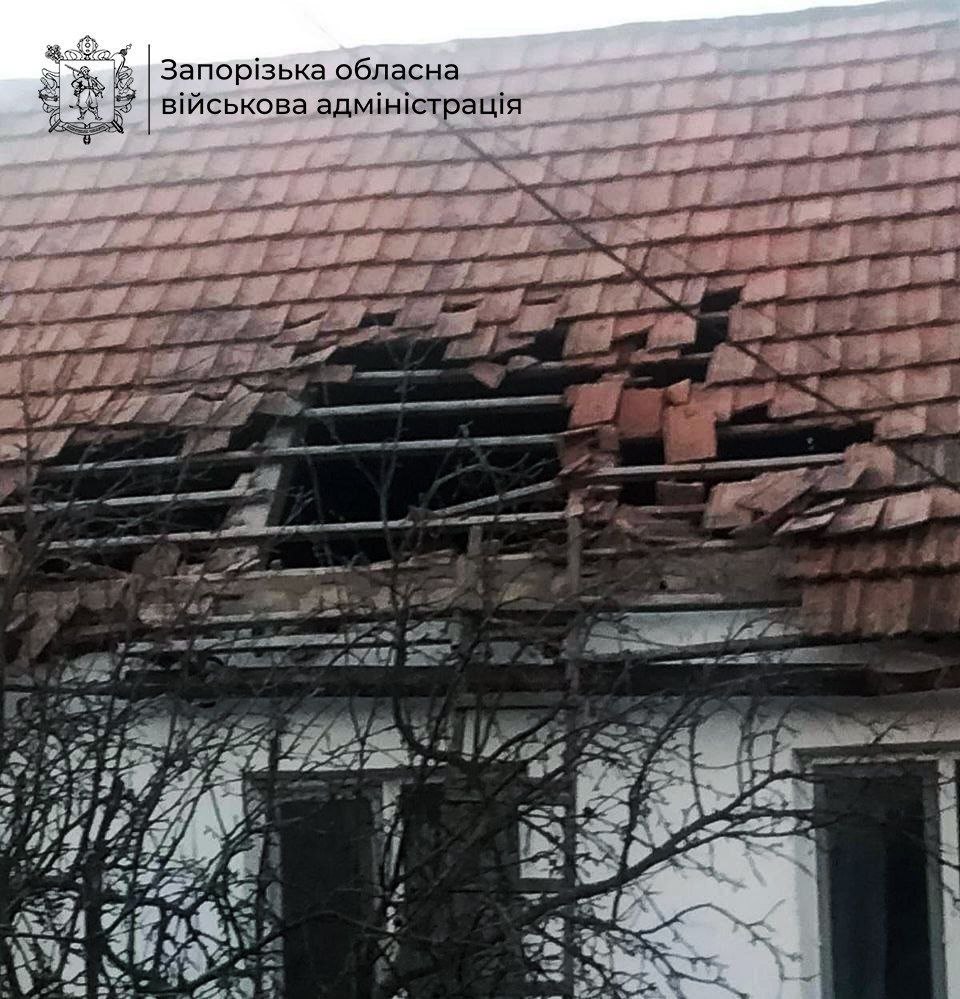 Russian strike hits municipal utility in Zaporizhzhia region | Censor.NET