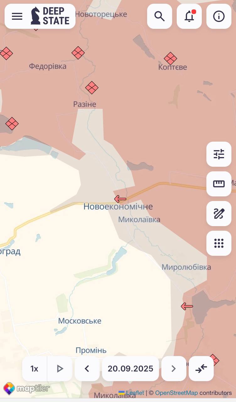 Оккупанты продвигаются по трем направлениям | Цензор.НЕТ