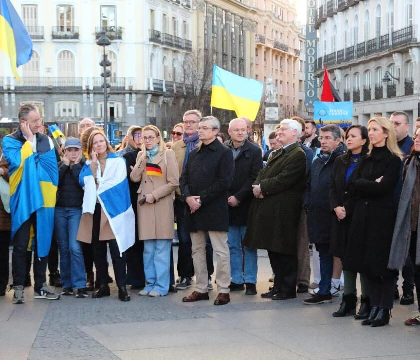 Rallies in support of Ukraine in Europe and the USA | Censor.NET