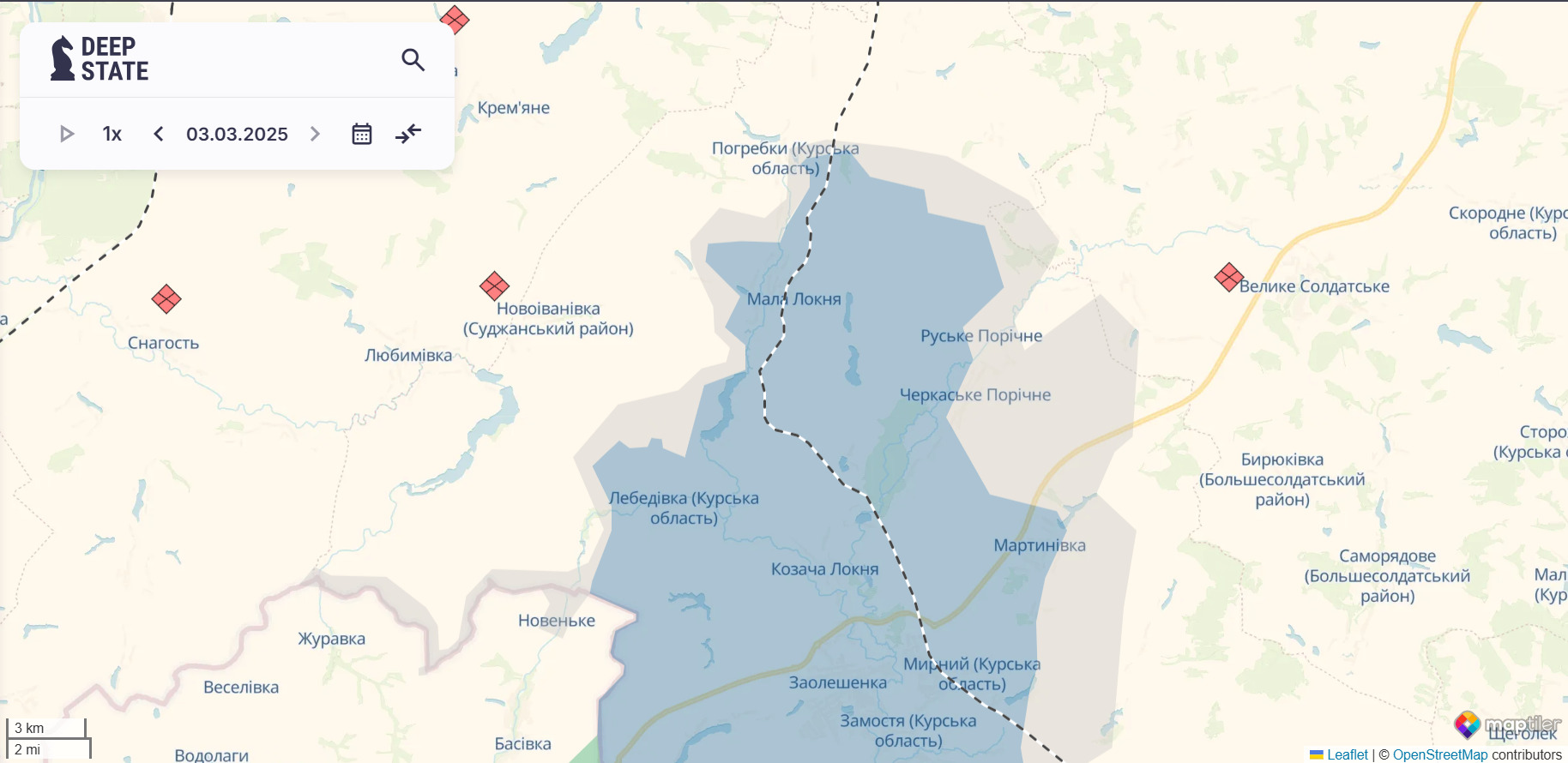Russian troops managed to advance near settlements in Donetsk, Kharkiv ...