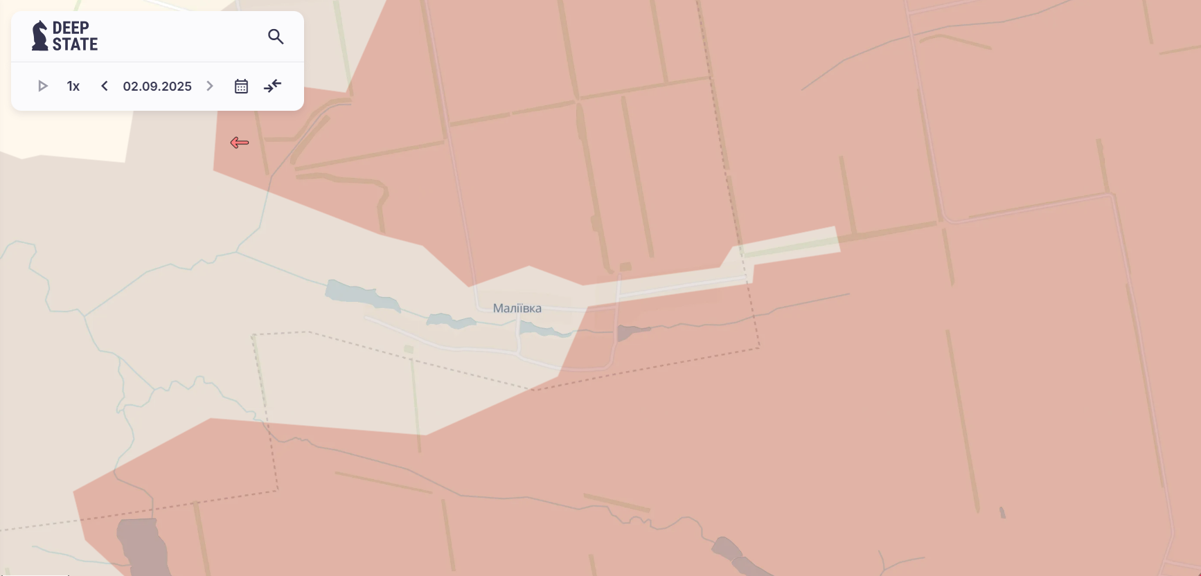 Просування ворога від аналітиків DeepState | Цензор.НЕТ