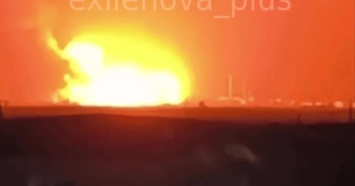 Drones attacked a port in the Krasnodar Krai of Russia: a fire broke ...