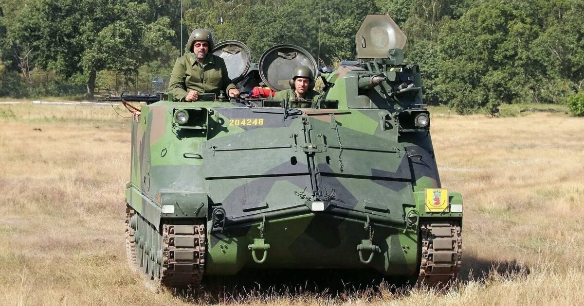 Бронетранспортер PbV 302 допустили до постачання у ЗСУ | Цензор.НЕТ