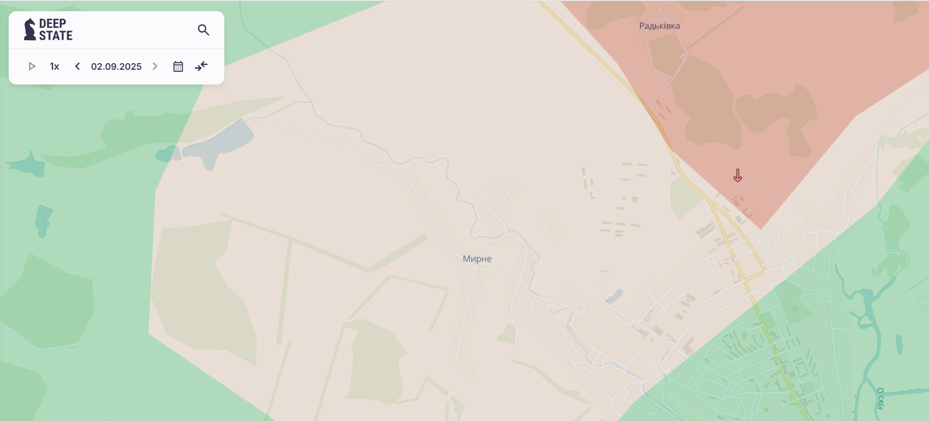 Enemy advances according to DeepState analysts | Censor.NET