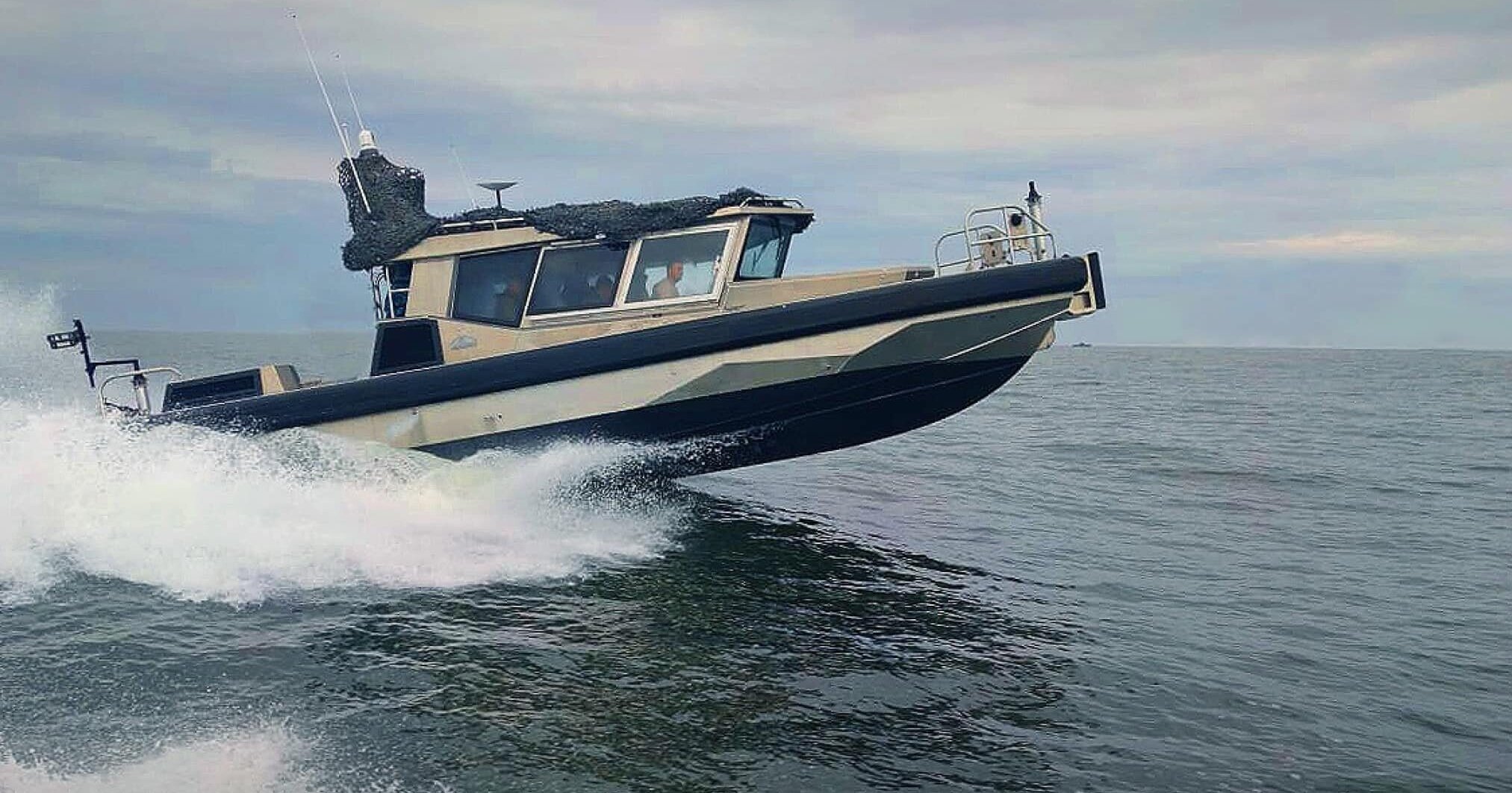 Ukrainian border guards received Metal Shark speedboats from the United ...