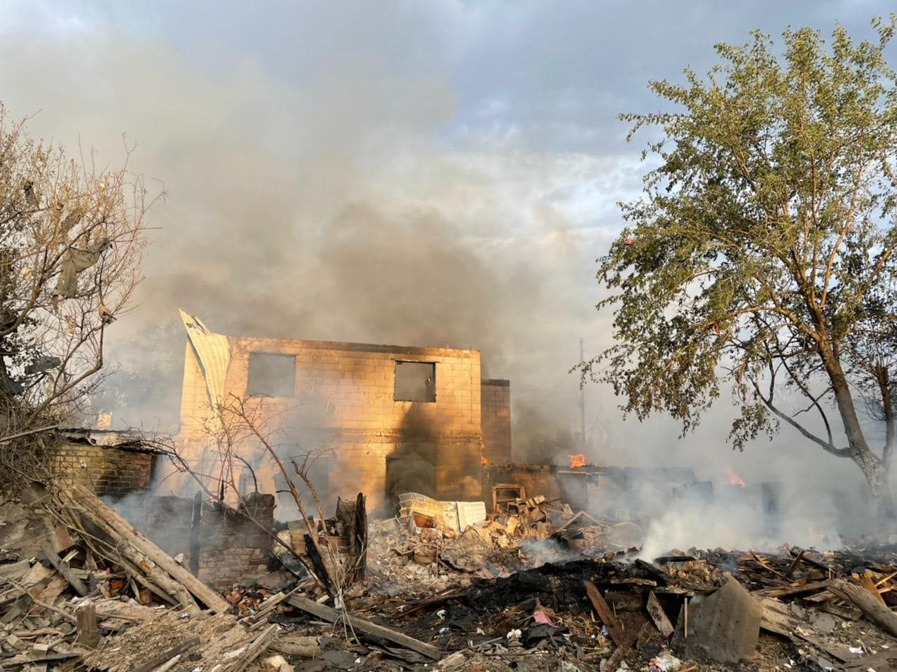 Shelling of Sloviansk: The rashists hit Sloviansk | Censor.NET