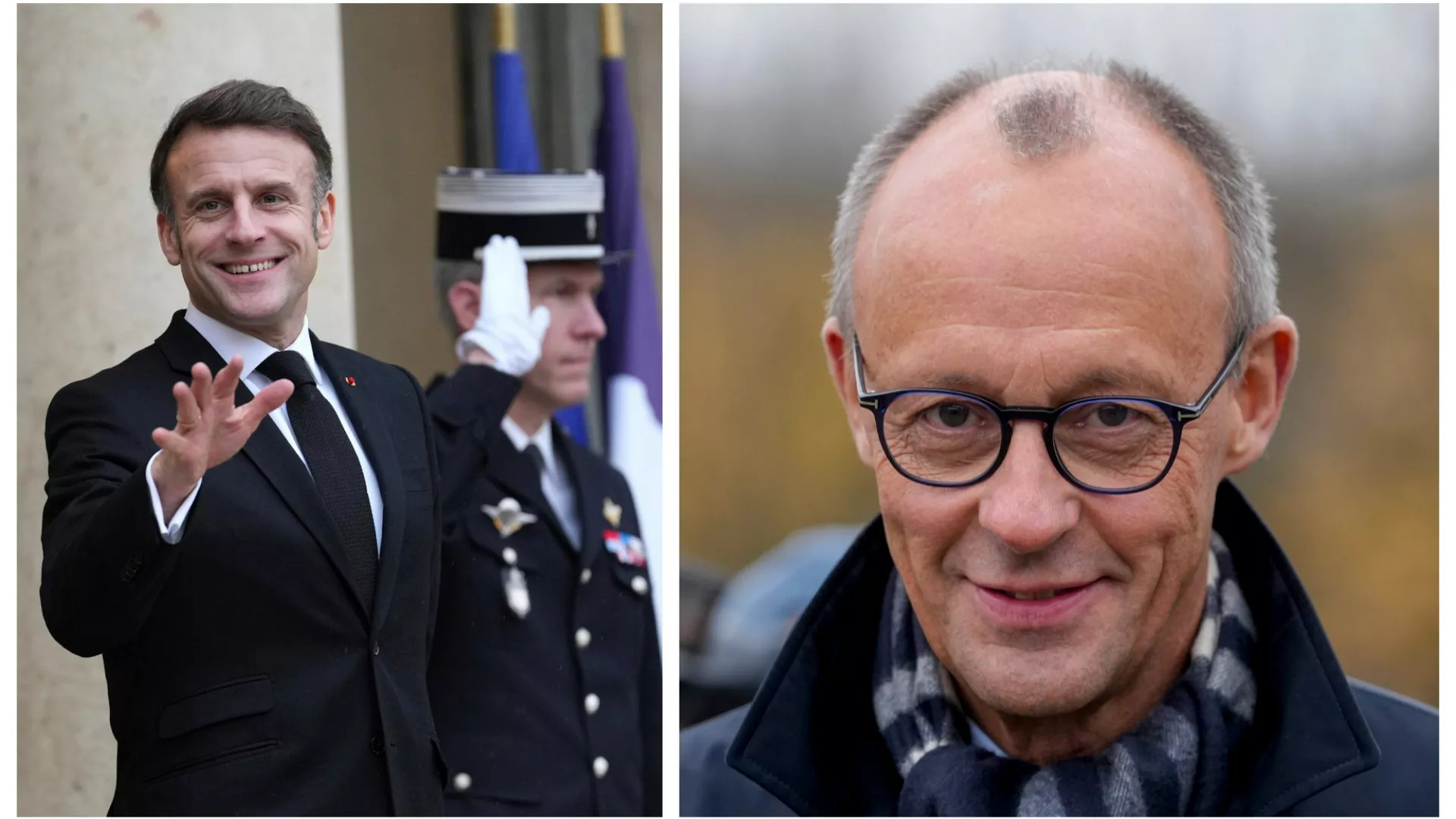 Merz meets Macron in Paris | Censor.NET