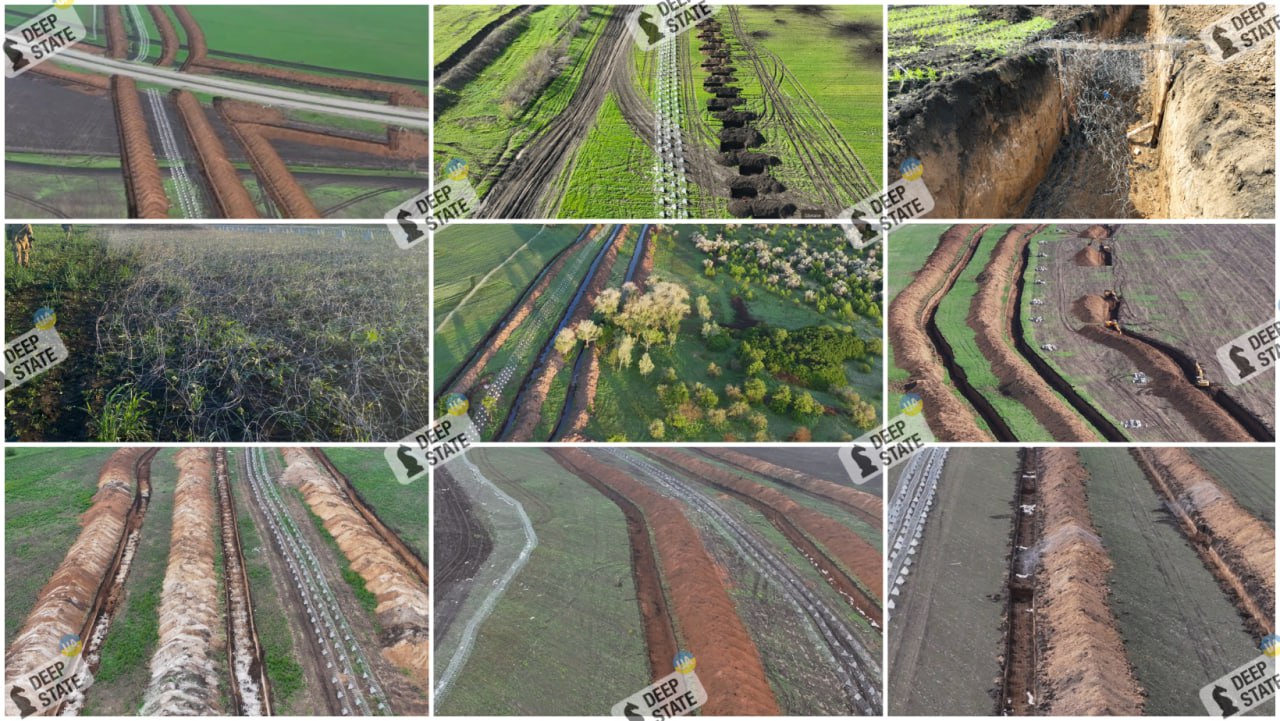 What the fortifications in Dnipropetrovsk region look like: DeepState ...