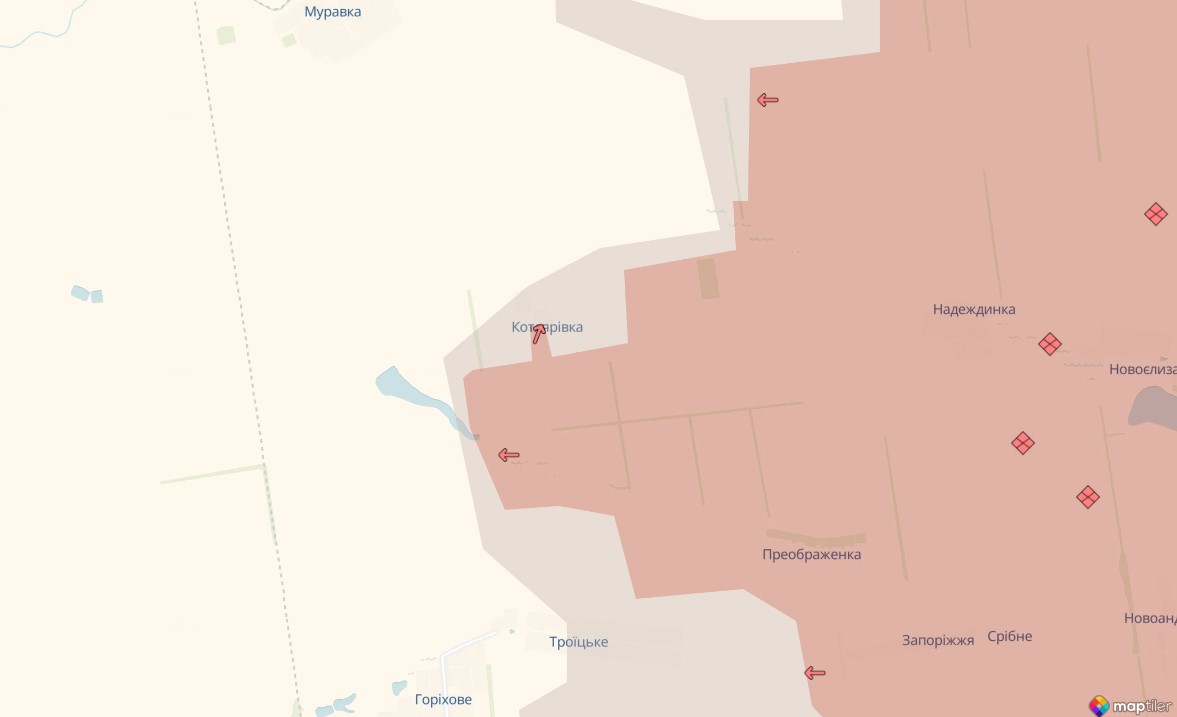 DeepState has updated the map of hostilities Where the occupiers have ...