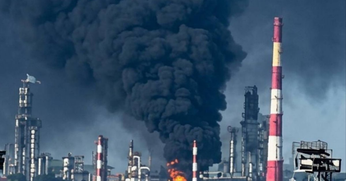 Syzran Refinery attacked by SOF and USF: details | Censor.NET