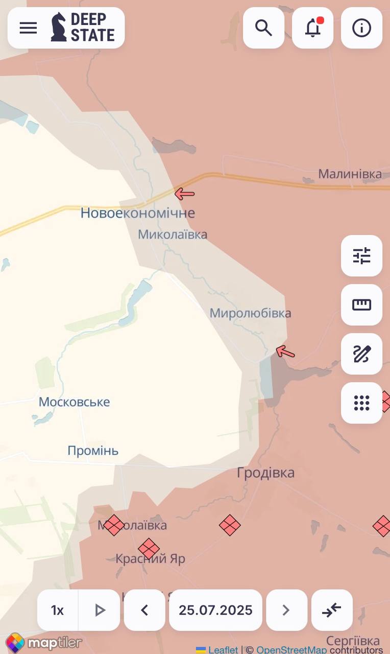 Deepstate опубликовали обновленные карты: какова ситуация на передовой | Цензор.НЕТ
