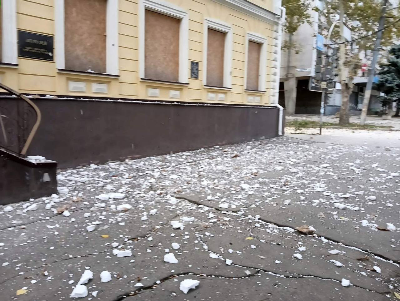 The occupiers shelled the second museum in Kherson in one day, damaging ...