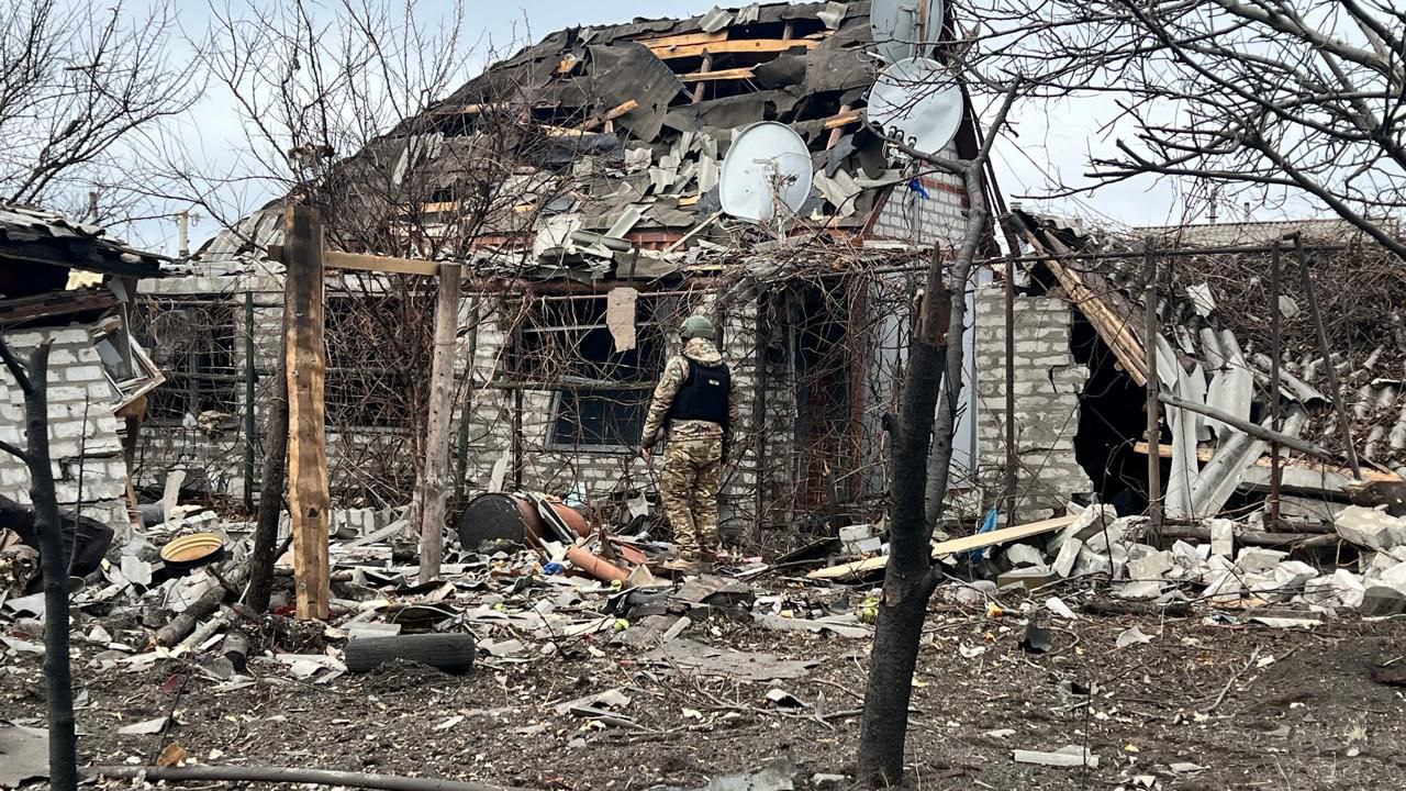 Consequences of the shelling of Donetsk region on 27 January 2025 ...