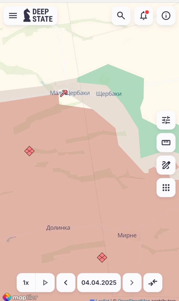 DeepState показали обновленную карту: что изменилось на фронте | Цензор.НЕТ