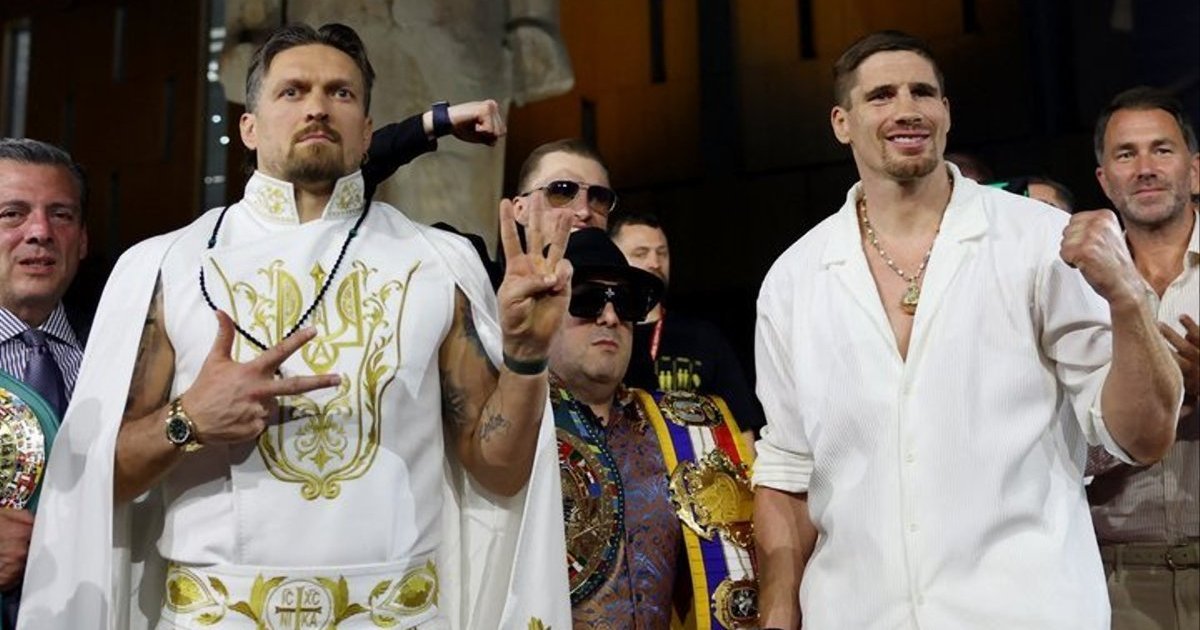 Усик захистив титул чемпіона WBC, відправивши Верховена в нокдаун ...