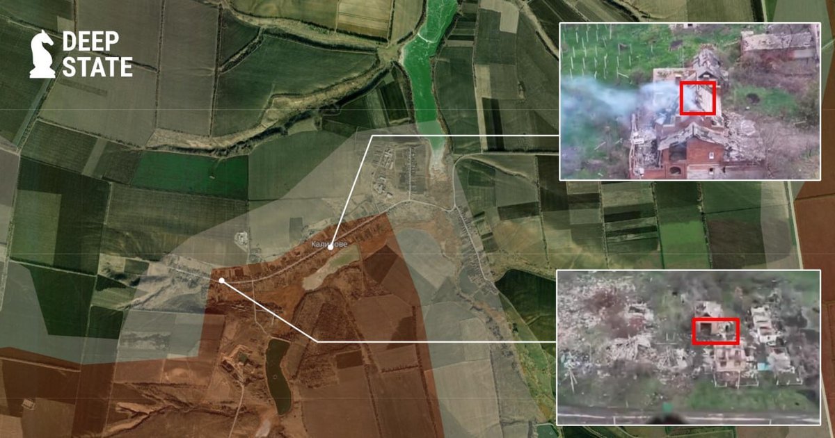 У DeepState розповіли про ситуацію в Калиновому | Цензор.НЕТ