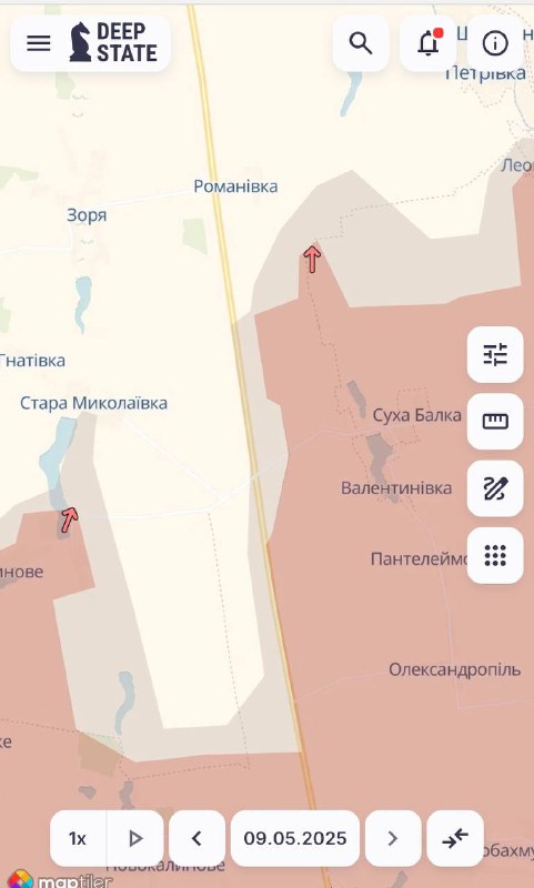 DeepState фіксує просування окупантів в Донецькій області | Цензор.НЕТ